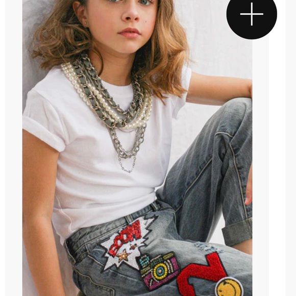 Hannah Banana | Bottoms | 2 14 Hannah Banana Comic Book Jeans Sequin ...